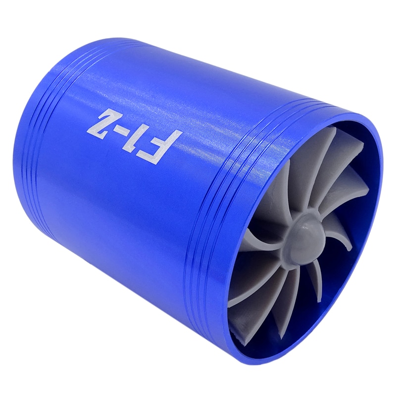 Car Double Dual Turbo Air Intake Turbine Gas Fuel ... – Grandado