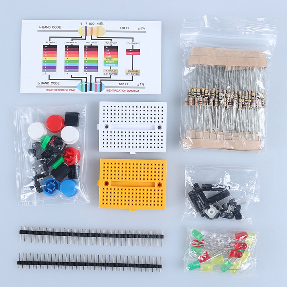 Electronics Components Basic Starter Kit for Ardui... – Grandado