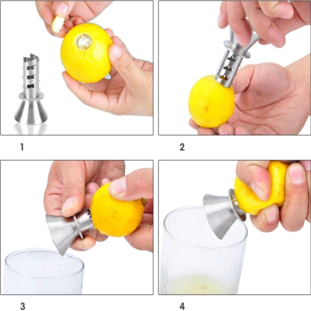 Mini Fruit Juicer Manual Stainless Steel Manual Dr... – Grandado