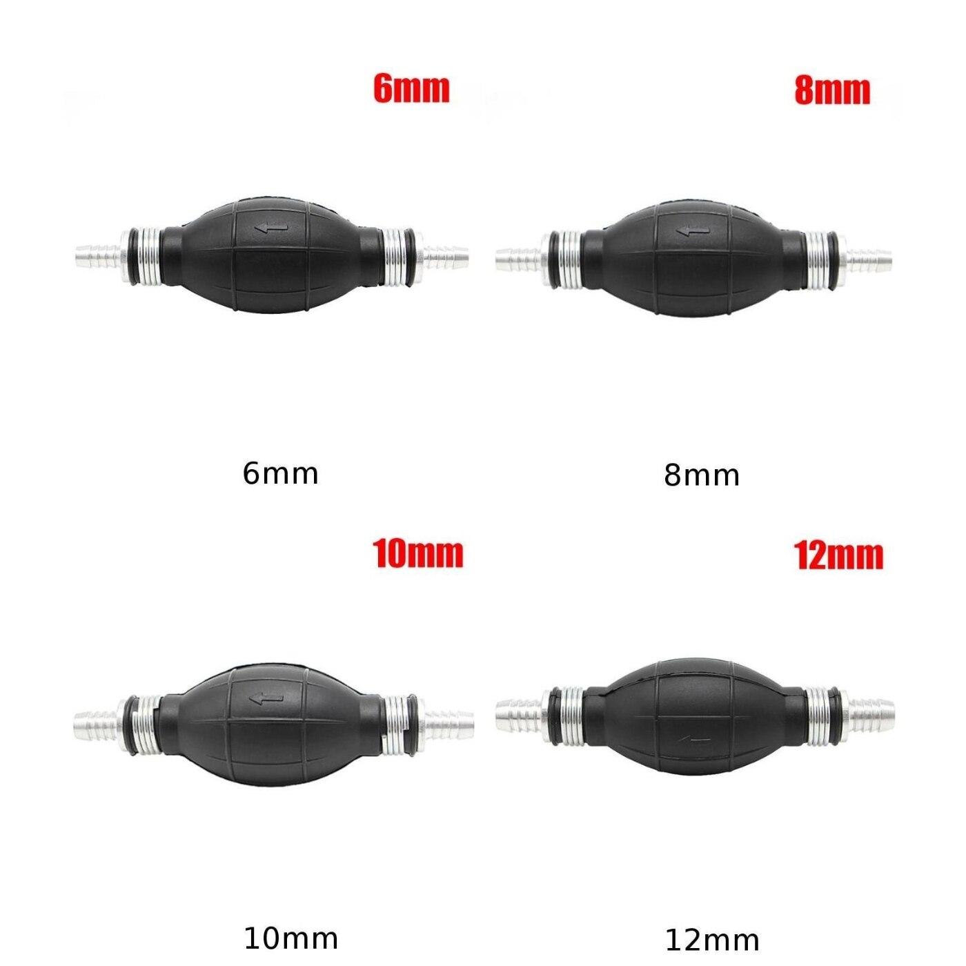 6 mm/8mm/10mm/12mm Fuel Line Pump Primer Bulb Hand... – Vicedeal