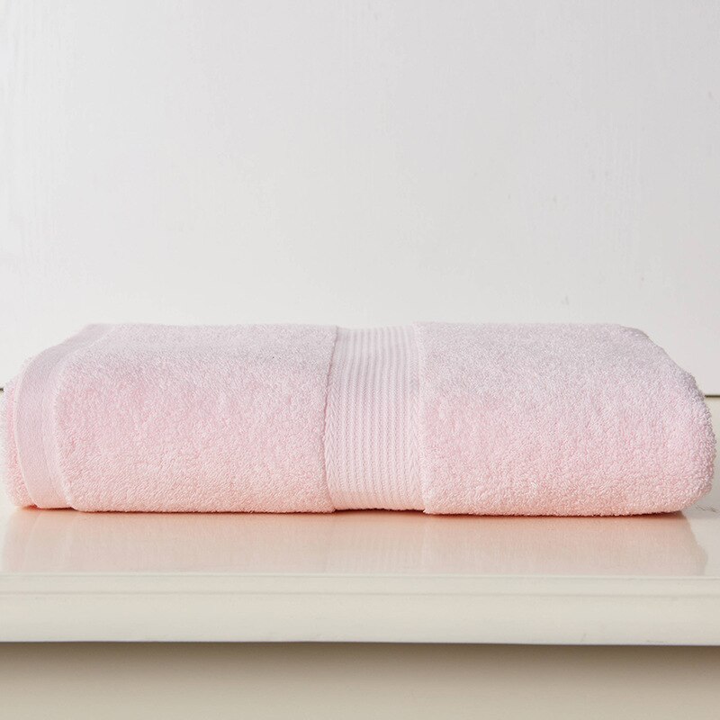 Shower towel 90*180cm XL Organic cotton solid towe... – Grandado