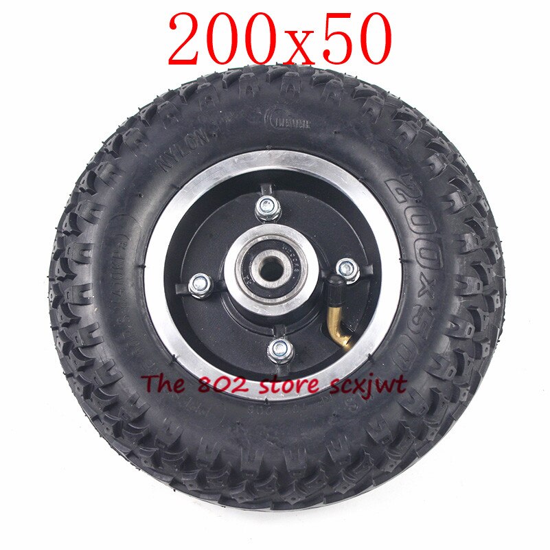 Reifen und Schlauch 200X50 Volle Räder für Elektri... – Grandado