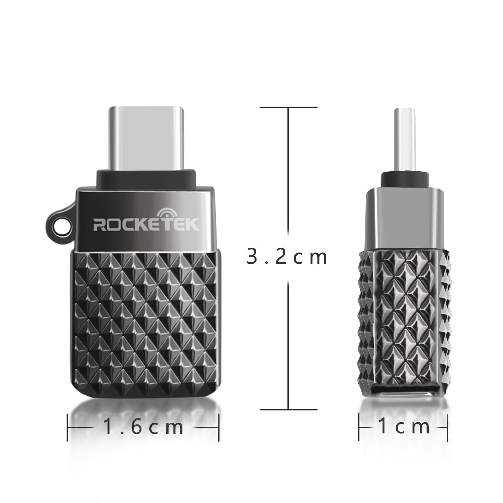Rocketek Usb 3.0 Naar Type C Otg Adapter Alumium T... – Vicedeal