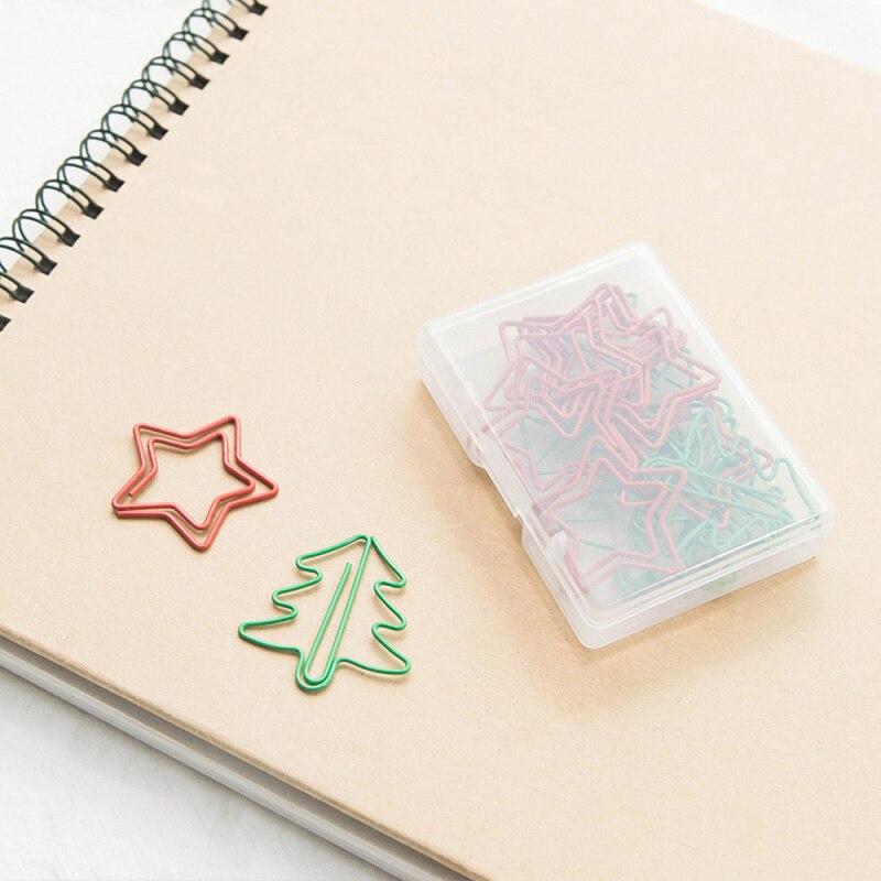 20 unids/lote de Clips de papel de Metal de colore... – Grandado