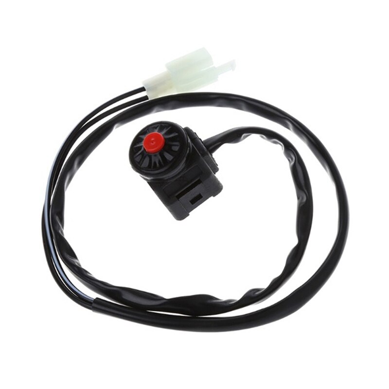 Motorcycle Kill Switch Red Push Button Horn Starte... – Vicedeal