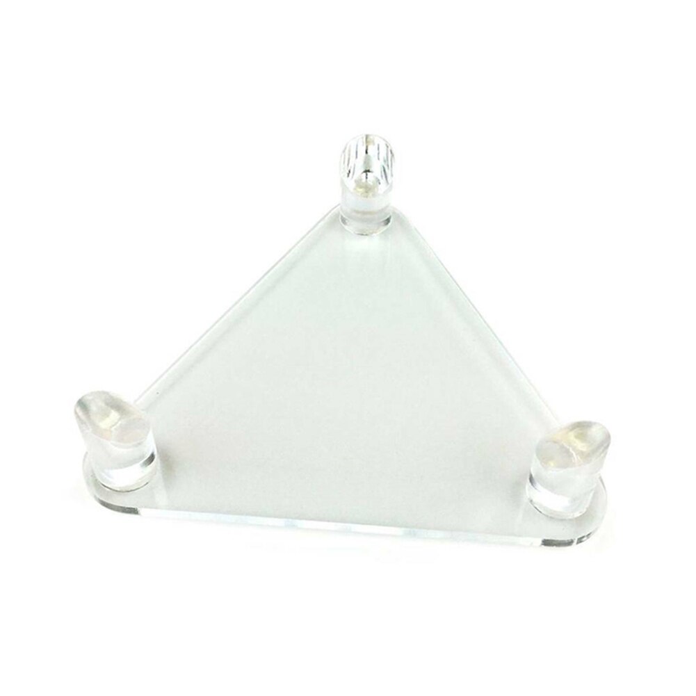 Deluxe Acrylic Ball Stand Acrylic Triangle Display... – Grandado