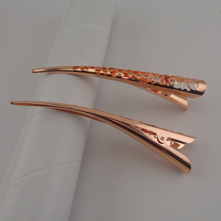 13.0cm zwarte metalen snavelklemmen voor dames fil... – Grandado