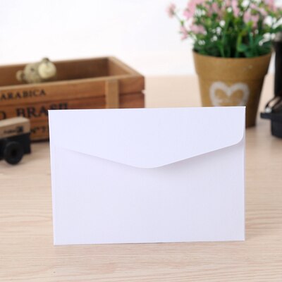 20Pcs/lot white small envelope Paper Envelope Enve... – Grandado