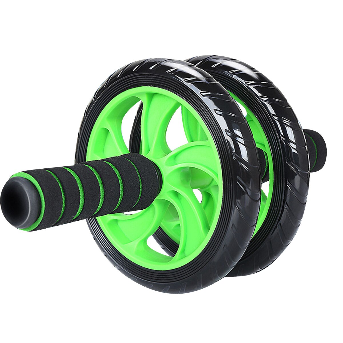 Sport Dual-Wheel Abdominal Roller Exercise Wheel D... – Vicedeal