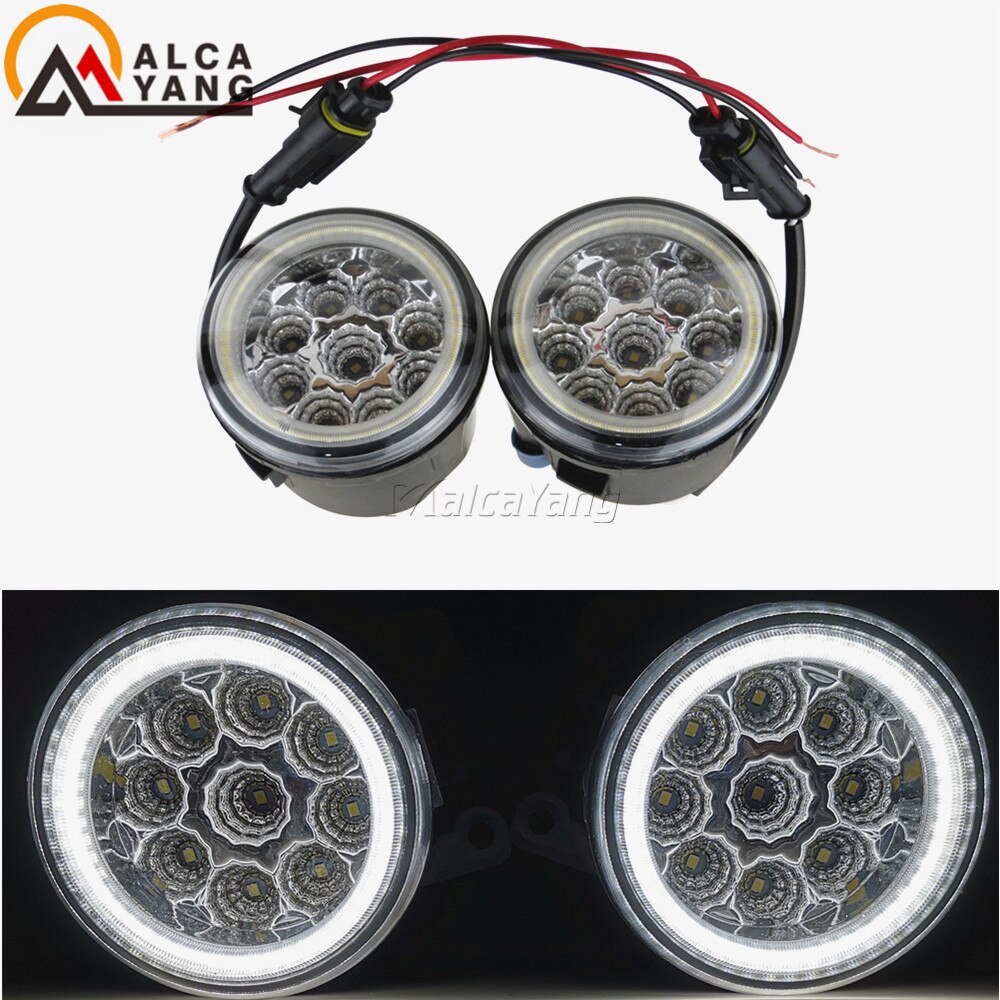 2x Angel Eyes Mistlamp Montage Super Heldere Mistl... – Grandado