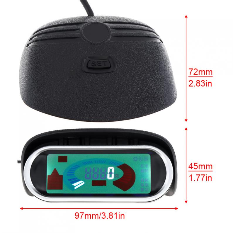 12V Universal Car LCD Digital Display 50-9999RPM T... – Grandado