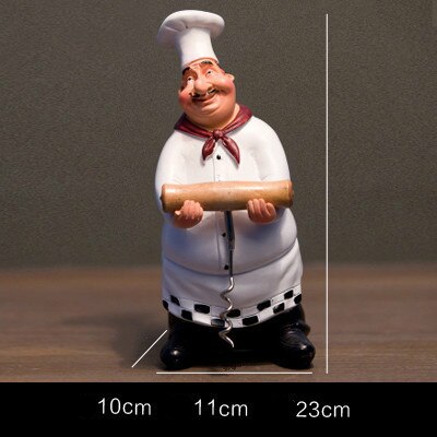 European Retro Resin Chef Function Small Decoratio... – Grandado