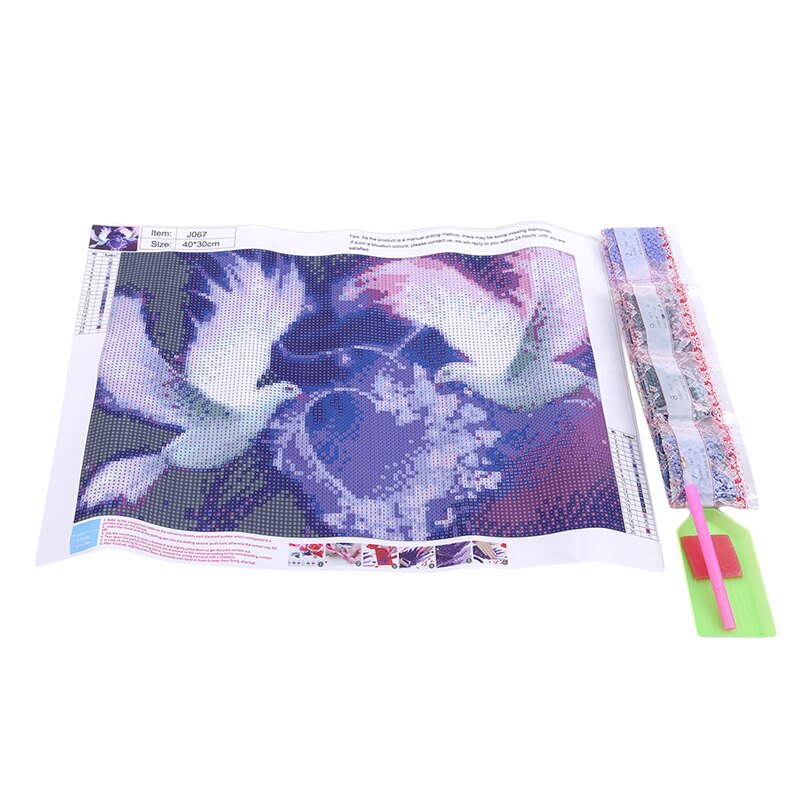Diamond Animals Painting Plaster Embroidered Cross... – Grandado