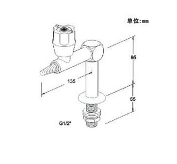 K002 Pure Copper Single port Standing style Labora... – Grandado