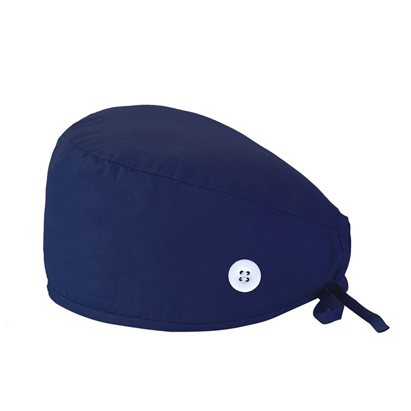 Sold Solid Color Baotou Cap Doctor Hat Buckle Nurs... – Grandado