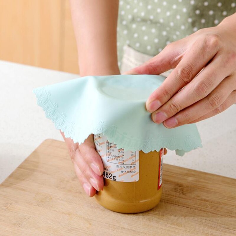 Reusable Stretch Food Saran Silicone Wrap Keeping ... – Grandado