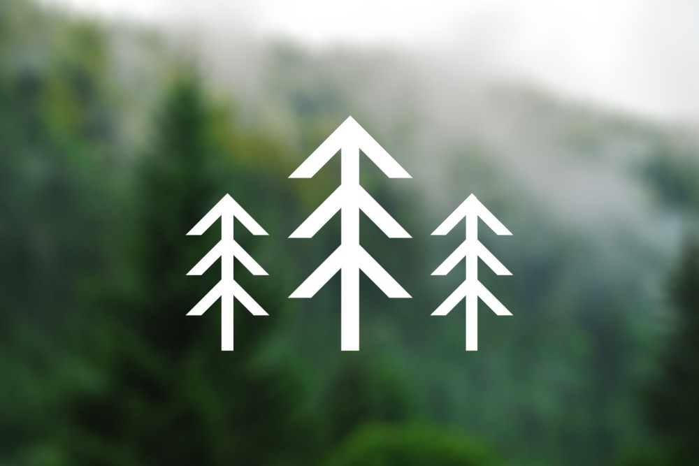 Woodland Tree Wall Decal Removable Adhesives Mural... – Grandado