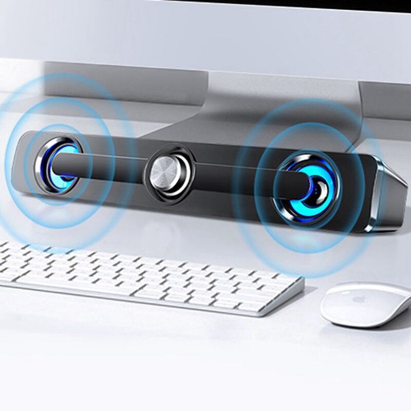 Usb Bedrade Computer Speaker Bar Stereo Subwoofer ... – Vicedeal