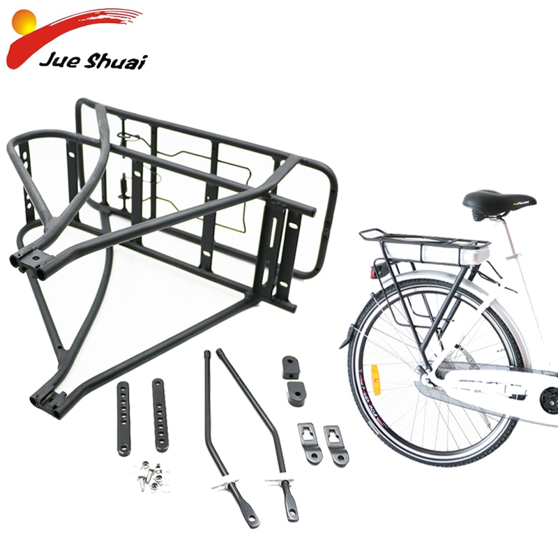 26''700C Black E Bike Racks Luggage Carrier Parril... – Grandado