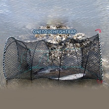 Lobster Crab Trap Net Shrimp Cage Prawn Crayfish L... – Grandado