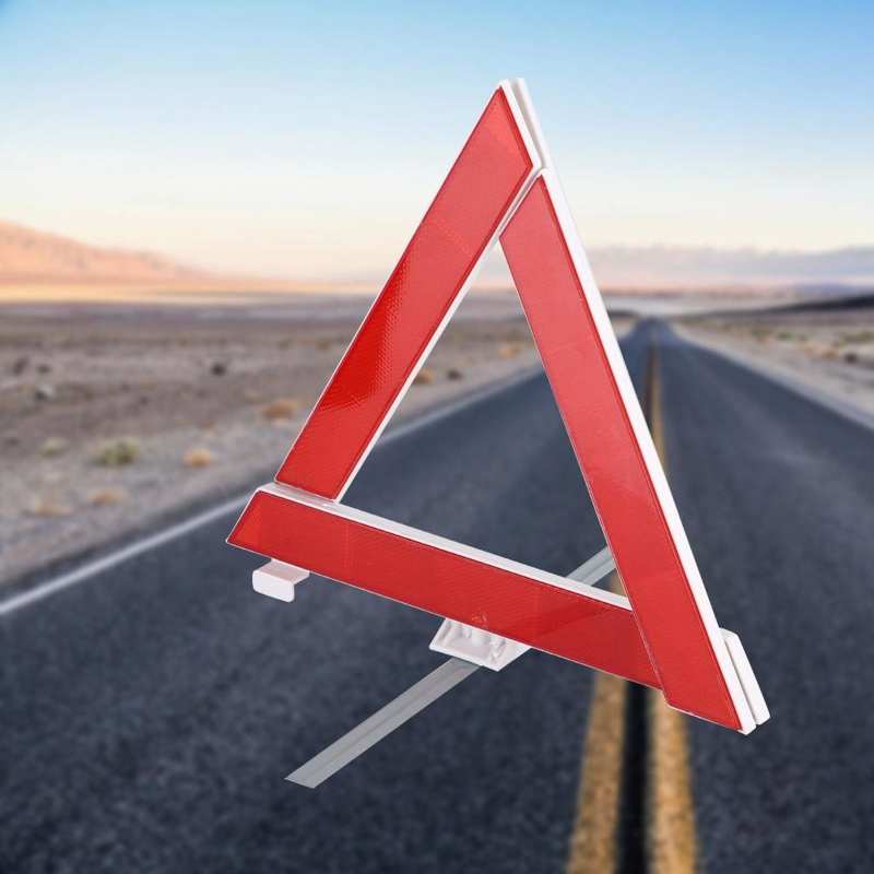Foldable Car Reflective Triangle Sign Emergency Br... – Grandado