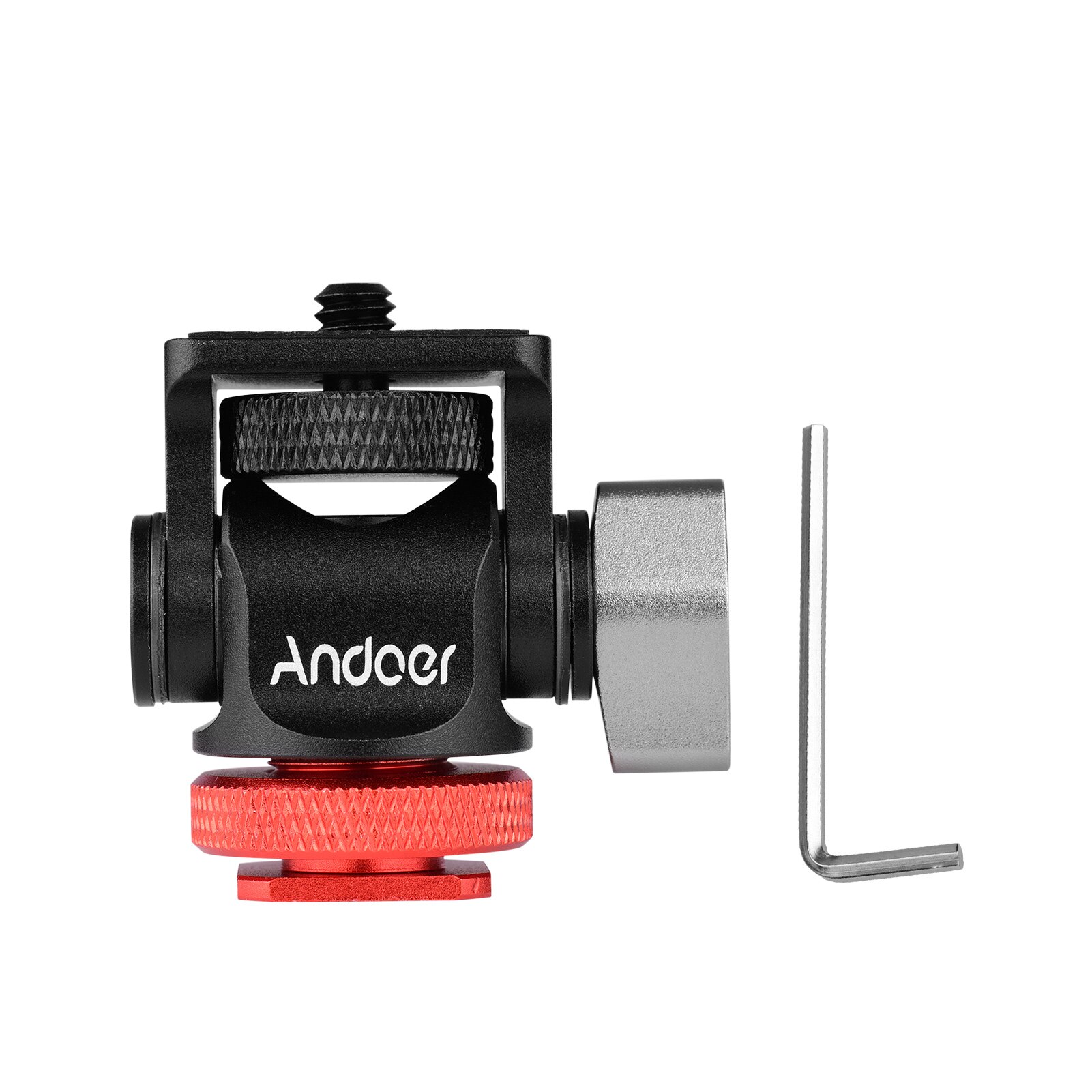 Andoer Mini Monitor Mount Statief Hoofd Koude Scho... – Grandado