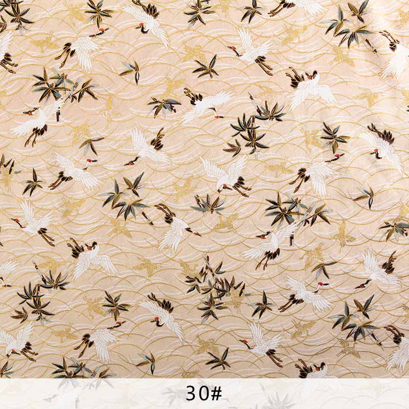 Japanese Print Cotton Fabric Kimono Diy Fabric Cra... – Grandado