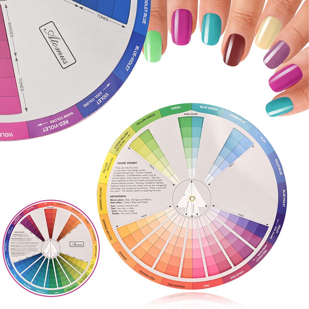 Mix Guide Round Wheel Practice Showing Paper Nail ... – Vicedeal