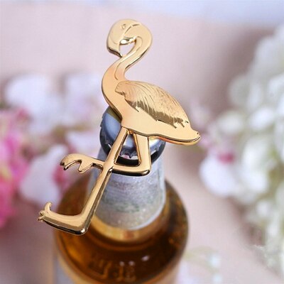 Goldene flamingo/ananas bier flasche opener coconu... – Vicedeal