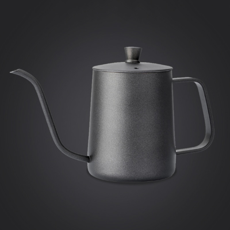 350ml/600ml kaffe tekanna 304 rostfritt stål lång ... – Vicedeal
