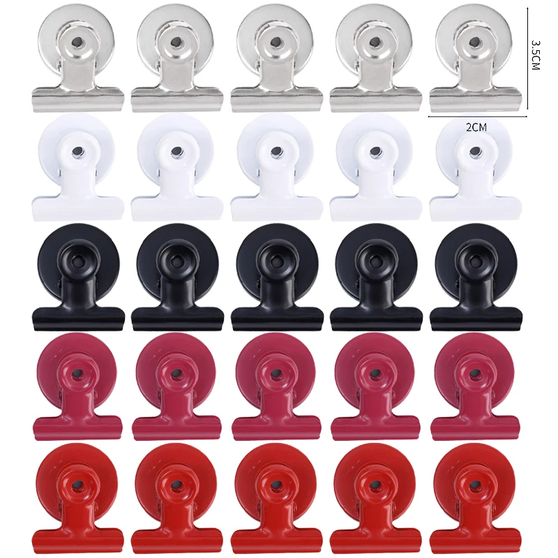 20/1PC Metal Magnetic Refrigerator Clips Magnet Gr... – Vicedeal
