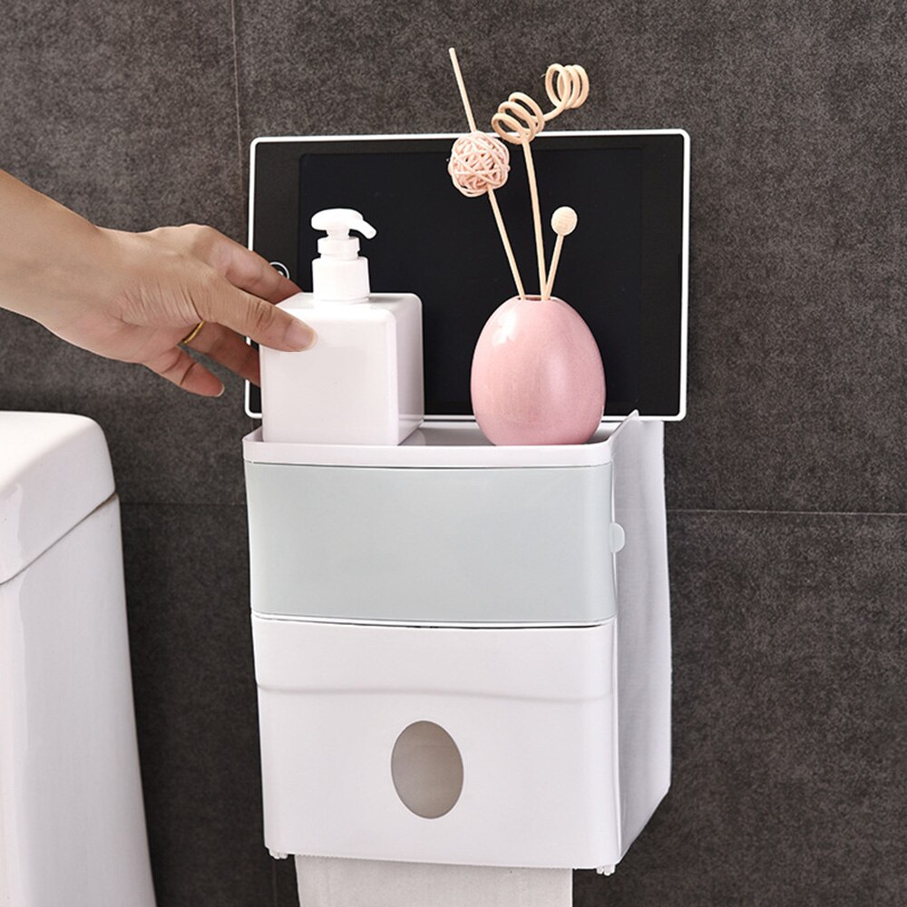 Tissue Container Bathroom Fresh Punch-Free Tissue ... – Grandado