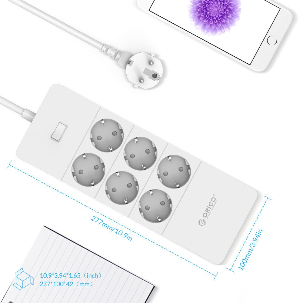 ORICO HPC-V1 USB EU UK US Electrical Socket Smart ... – Vicedeal