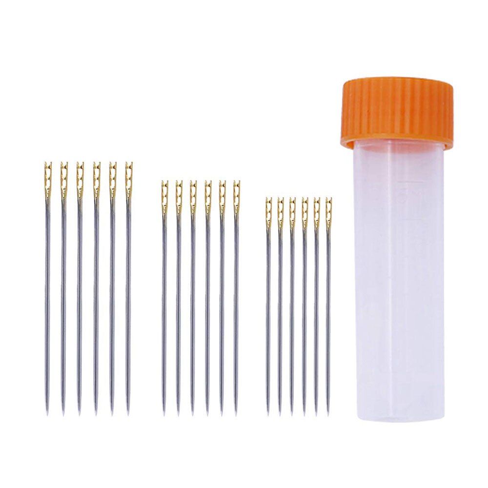 18 stuks Naainaalden Pins Set Self Threading Naald... – Grandado