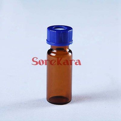 10pcs 2ML Brown Clear Injection Glass Vial with Ce... – Grandado