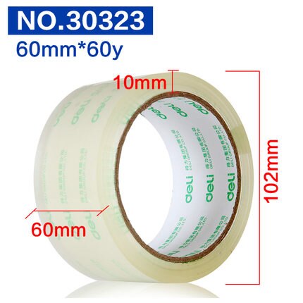 60mmx100y 60mmx60y Transparent Adhesive Tapes Stro... – Grandado