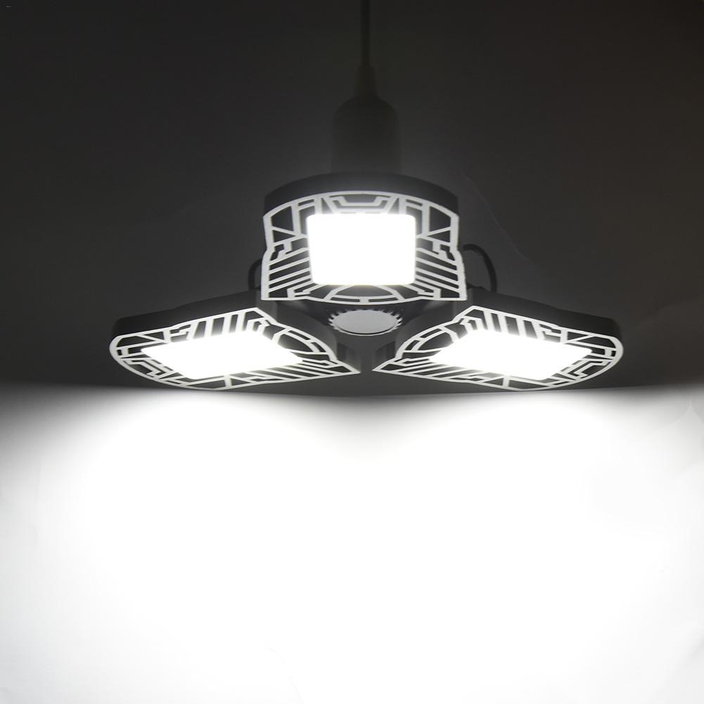 Led ajustável três luz garagem lâmpada alta baía l... – Grandado