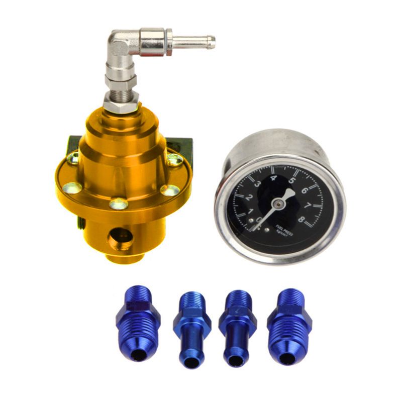 Universal Adjustable Aluminum Fuel Pressure Regula... – Grandado