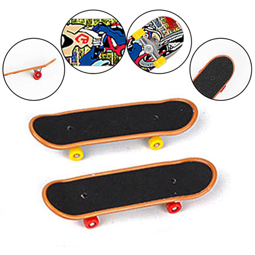 Mini Finger Skateboarding Plastic Fingerboard Toys... – Grandado
