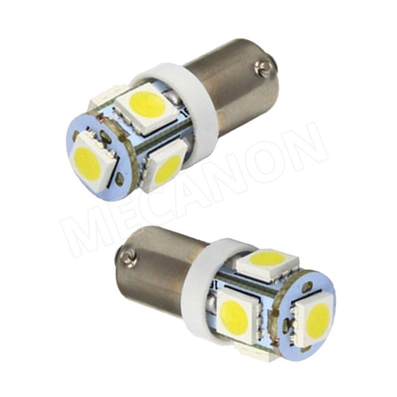 20pcs BA9S T4W 5 SMD 5050 LED AC 6.3V 6V Non Polar... – Vicedeal