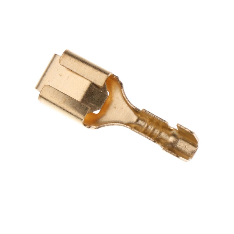 100Pcs Top Male+Female 6.3mm Terminals Brass Coppe... – Grandado