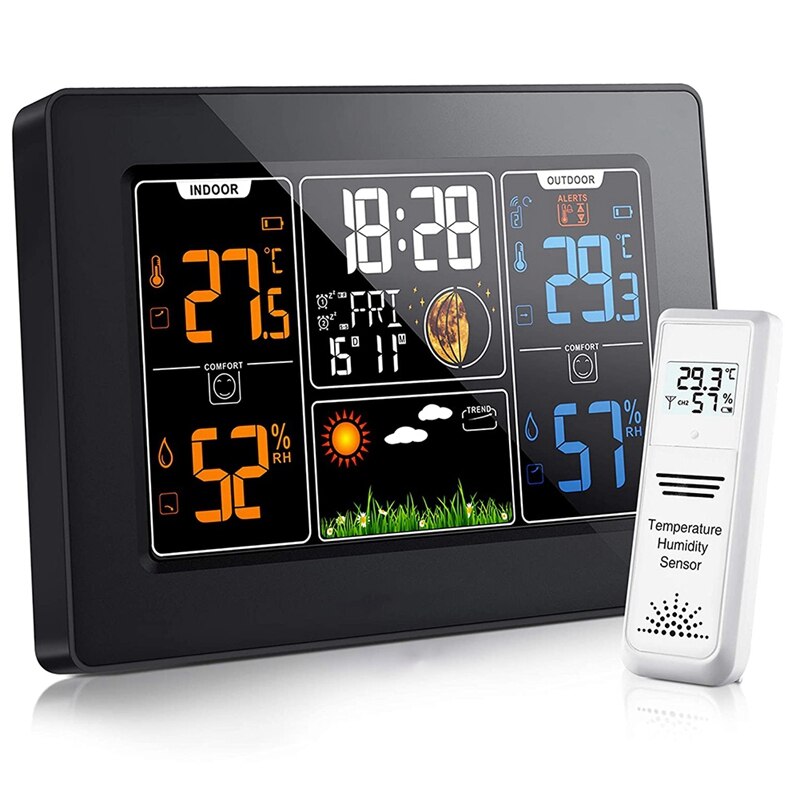 Weather Station, Wireless Weather Station Indoor O... – Grandado