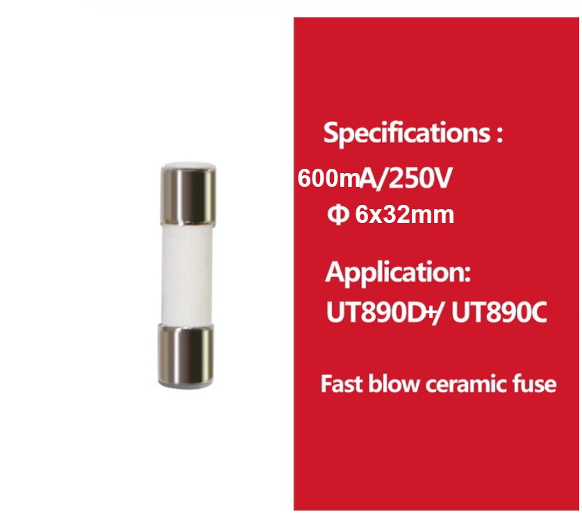 2pcs/lot UNI-T Cartridge Fuse Fast Fuse Porcelain ... – Vicedeal