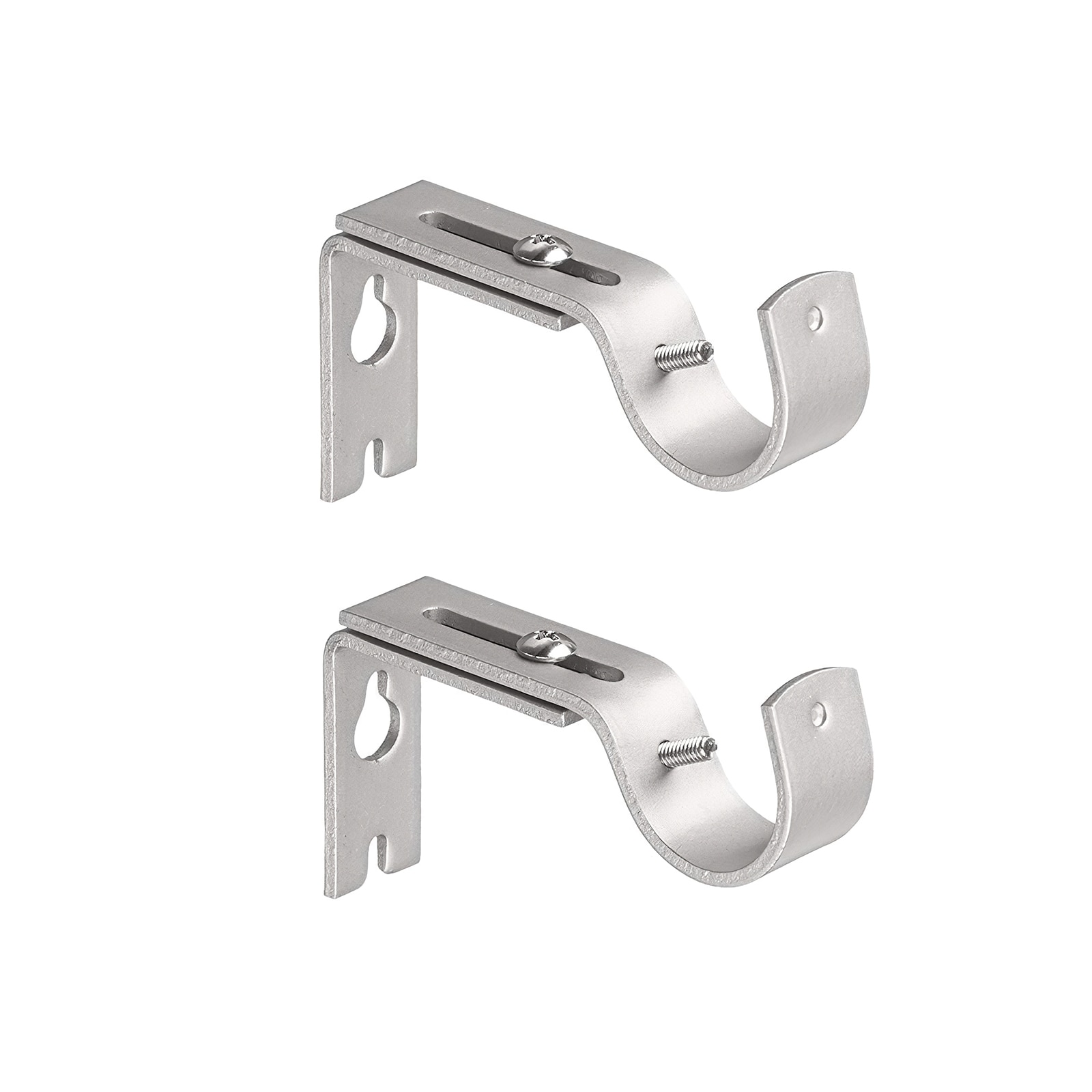 Iron Window Curtain Drapery Rod Holders Bracket DI... – Grandado