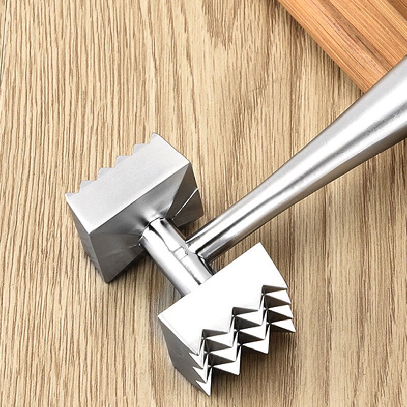 Stainless Steel Meat Mallet Tenderizer Steak Beef ... – Grandado