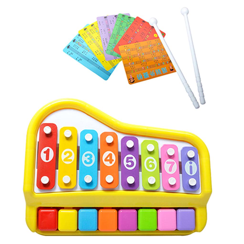 2 in 1 Piano Xylophone, Baby Musical Instrument Ed... – Grandado