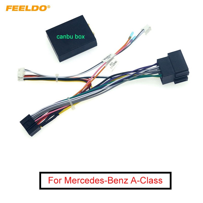 Feeldo Auto 16pin Audio Kabelboom Met Canbus Box V... – Grandado