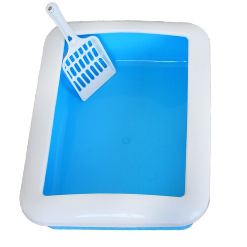 Litter Box Cat Pet Toilet Candy-colored Kitty Litt... – Grandado