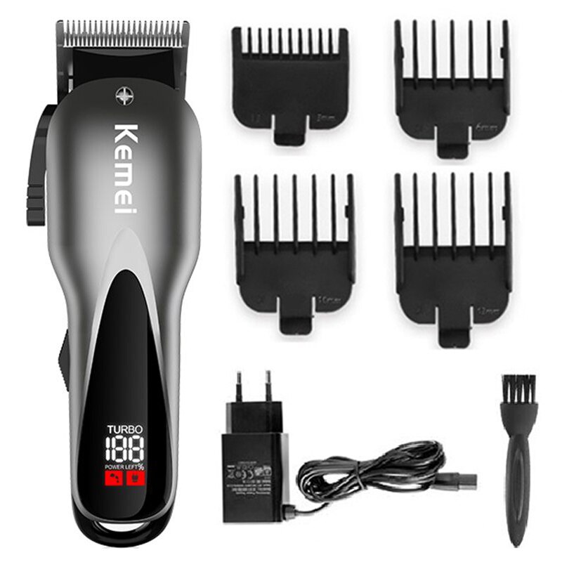 Men‘s TURBO two speed adjustable hair clipper hair... – Vicedeal