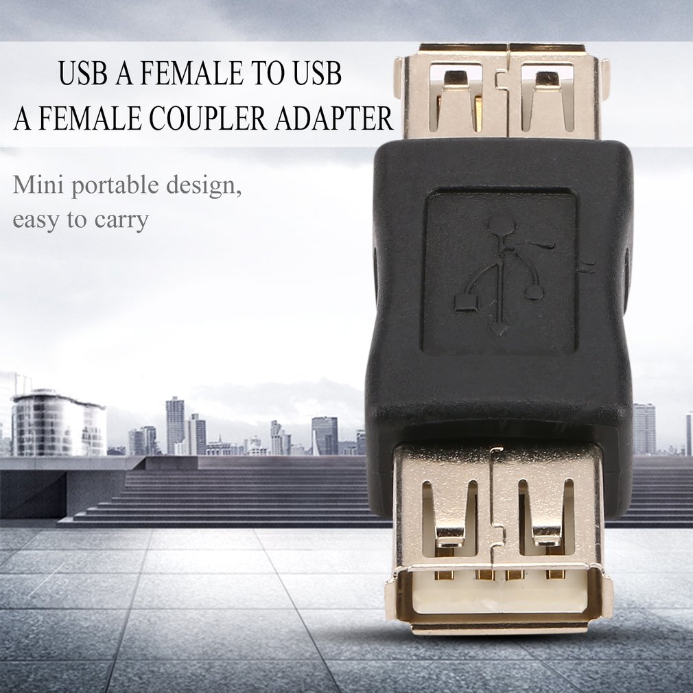 USB 2.0 Type A Female naar EEN Vrouwelijke Coupler... – Vicedeal
